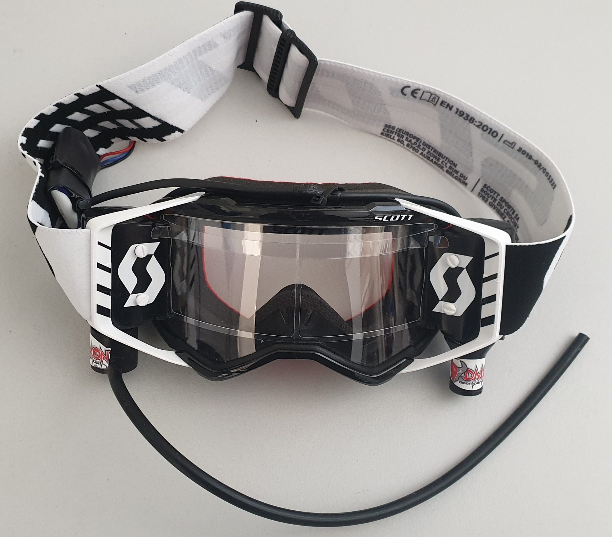 SCOTT Prospect WFS Brille mit elektrischem Blase Roll-Off System 50 mm ...